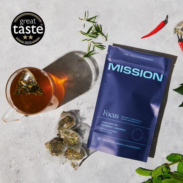 Mission | Natural Performance Drinks | Teabags & Powders