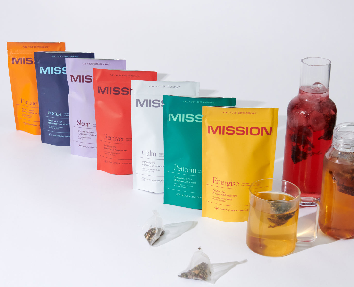 Yerba Mate Teabags + Powders | Mission Tea